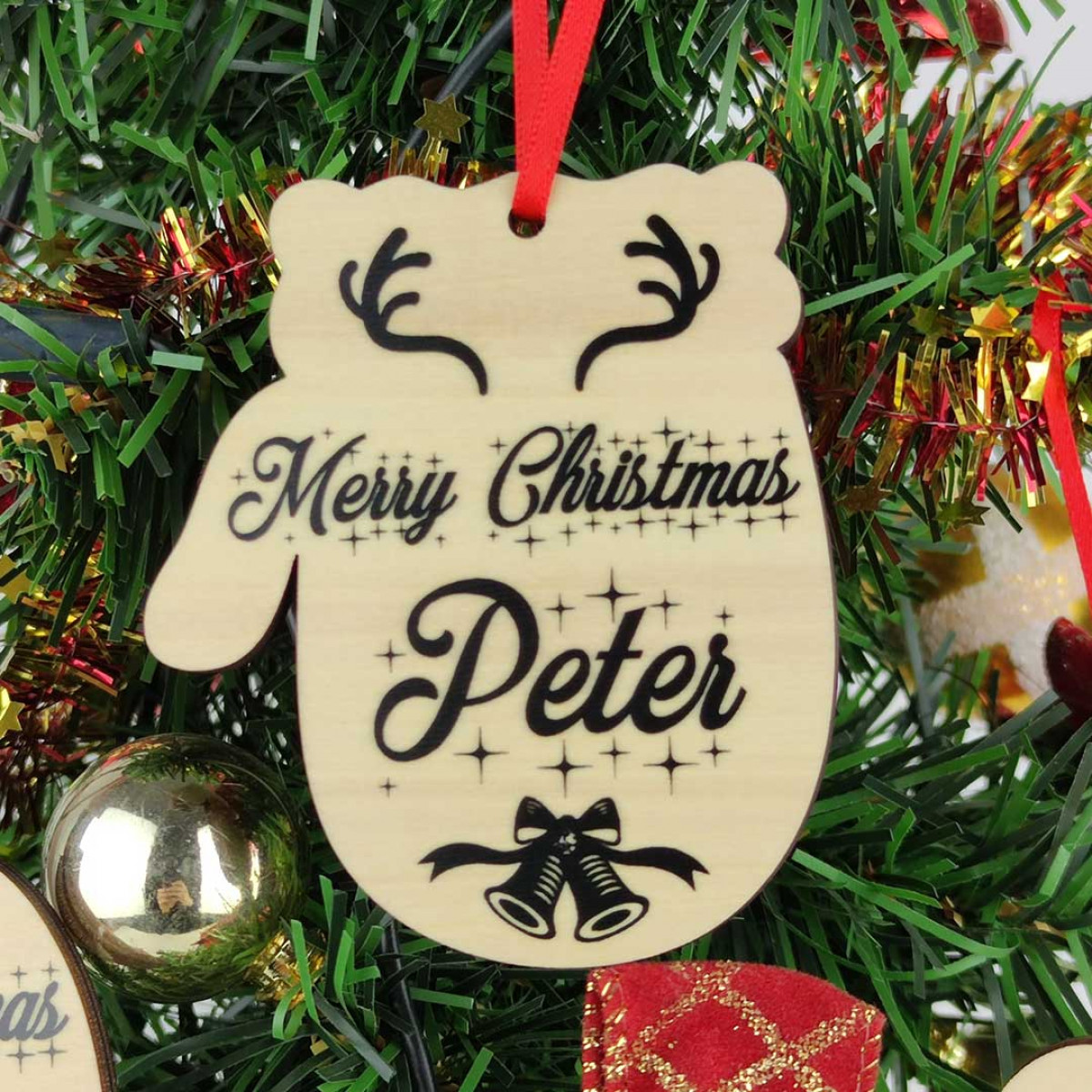 Ornament de Crăciun personalizat