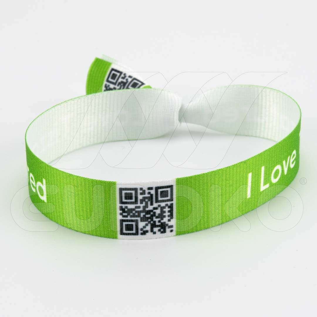 Brățări de evenimente 20mm cu cod QR | www.euroko.ro